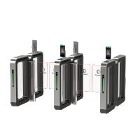 China Gym Entrance Access Control QR Code Recognition Visitor Management System Emergency Opening Function for sale