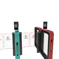 China Gym Entrance Access Control QR Code Recognition Visitor Management System Emergency Opening Function for sale