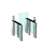 China Community Access Control Speed Gate System With Anti-Pinch And Card Reader for sale