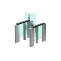 China Community Access Control Speed Gate System With Anti-Pinch And Card Reader for sale