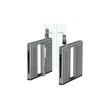 China Campus Speed Gate Turnstile With Facial Recognition Attendance Device, Pedestrian Flow Recording, And Infrared Induction for sale