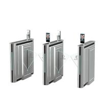 China Children's Playground Wing Turnstile Ticket Entry Management With Card Swipe Recognition And Infrared Induction for sale