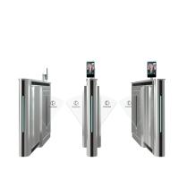 China Children's Playground Wing Turnstile Ticket Entry Management With Card Swipe Recognition And Infrared Induction for sale