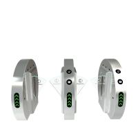 China Gym Wing Turnstile with Card Swipe Recognition, Access Logging, and Anti-Tailgating for sale