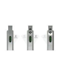China Gym Wing Turnstile with Card Swipe Recognition, Access Logging, and Anti-Tailgating for sale