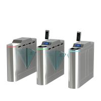 China Zoo Entrance Ticketing Flap Barrier With QR Code Recognition And Anti-Tailgating for sale