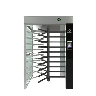 China Full-height Turnstile With NFC Recognition And Real-time Access Records For Factory Warehouse Entrance Management for sale