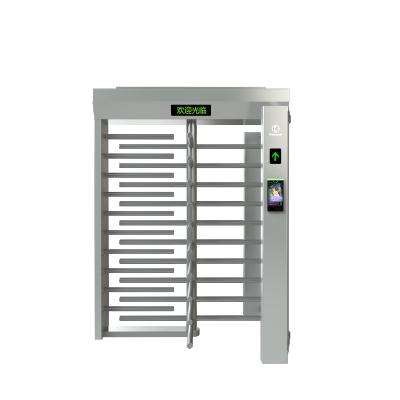 China Full Height Rotating Turnstile With Anti Tailgating Outdoor And Waterproof for sale