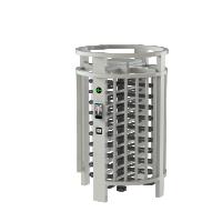 China 304 Stainless Steel Full Height Turnstile Gate With QR Code for sale