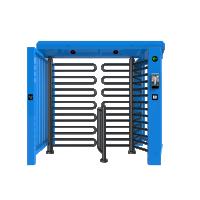 China Full Height Turnstile Gate High Door Swipe Cards Double Way for sale