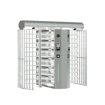 China Full Height Turnstile Gate Unattended Intelligent Passage for sale