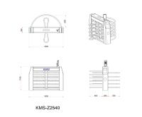 China Half Height Turnstile For Effective Pedestrian Flow Separation for sale