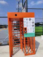 China Factory Full Height Turnstile  Rainproof And Sunproof Design for sale