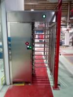 China Durable Outdoor Construction Full Height Turnstile Access Control Solution for sale