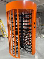 China Full Height Turnstile At Park Entrance With Anti Climb Protection for sale