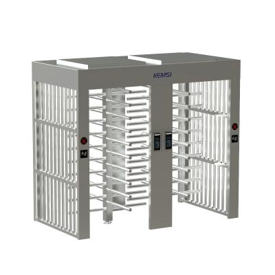 China Full Height Turnstile With IC Recognition And Anti Climb Protection for sale
