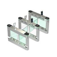 China Visitor Registration QR Code Recognition Swing Gate Turnstile for sale