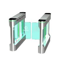 China Visitor Registration QR Code Recognition Swing Gate Turnstile for sale