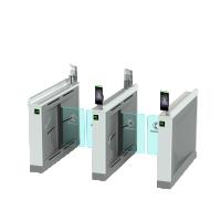 China Intelligent Face Recognition Swing Gate For Office Buildings for sale