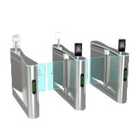 China Office Building Facial Recognition Swing  Gate Turnstile for sale