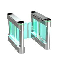 China Visitor Registration QR Code Recognition Swing Gate Turnstile for sale