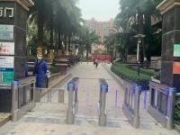 China Swing Gate Turnstile For Residential Apartment Entrance Management System for sale