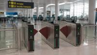 China Office Building Visitor Management Wing Barrier for sale