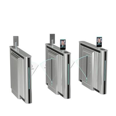 China Intelligent Wing Turnstile Precisely Controls Entry Time for sale