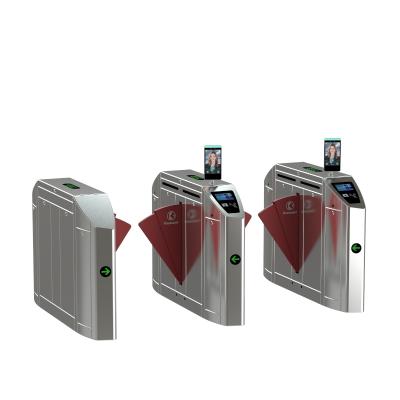 China Office Building Access Control And Attendance System Wing Barrier With Brushless Mechanism for sale
