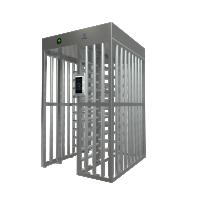 China High Security Outdoor 304 Stainless Steel Full Height Turnstile for sale