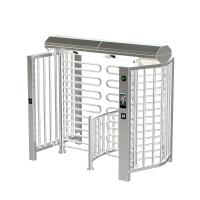 China Full Height Rotating Turnstile For Card Swiping Bidirectional Passage for sale