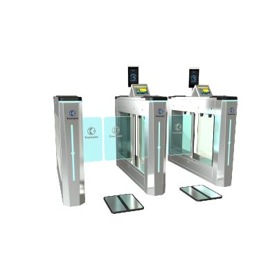 China ESD Swing Barrier Turnstile For Cleanroom Entrance Management for sale