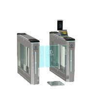 China ESD Swing Barrier Turnstile For Cleanroom Entrance Management for sale