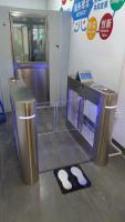 China ESD Swing Barrier Turnstile For Cleanroom Entrance Management for sale