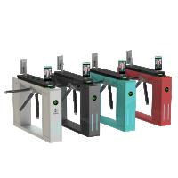 China Scenic Spot Tripod Turnstile Ultra Fast Verification With Facial And QR Code Recognition for sale