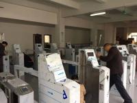 China High Security AB Interlocking Speed Gate For Airport  Customs Access for sale