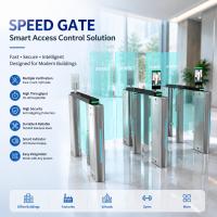 China Face Recognition Attendance Tracking System Speed Gate for sale