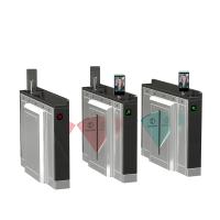 China Wing Barrier Turnstile Gate QR Code Recognition Fast Access 0.5s For Office Building for sale
