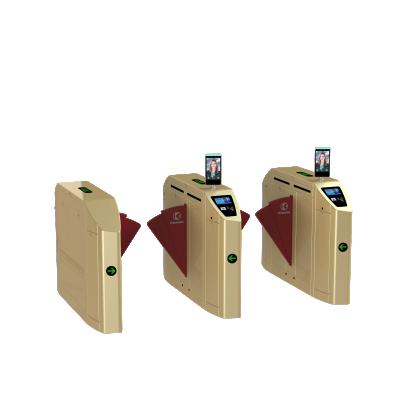 China Wing Barrier Turnstile Gate QR Code Recognition Secure Office Building Access Control for sale
