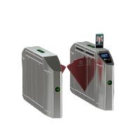 China Office Building Wing Barrier Access Control Turnstile Gate With Brushless Attendance System for sale