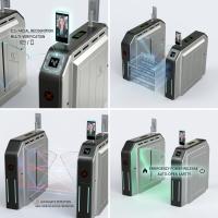 China Gym Access Control Wing Barrier Turnstile Gate for Fitness Center Member Entry for sale