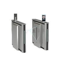 China Security Passage Wing Barrier Turnstile Gate for Secure Pedestrian Access Control for sale