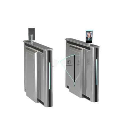 China Security Passage Wing Barrier Turnstile Gate for Secure Pedestrian Access Control for sale