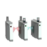 China QR Code Recognition Access Control Wing Barrier Turnstile Gate for Fast Entry for sale