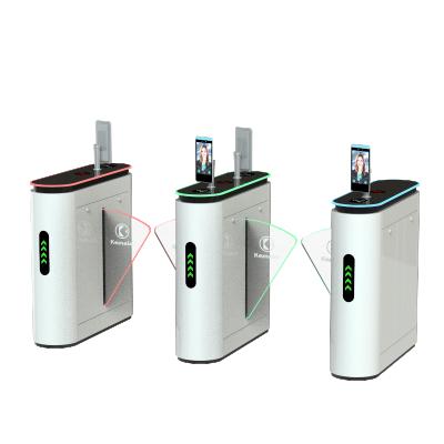 China Office Building Entrance Fast Passage Wing Barrier Turnstile Gate for Staff Entry for sale