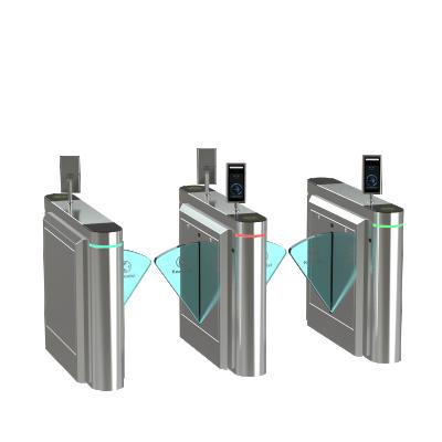 China Fast Passage Access Control Wing Barrier Turnstile Gate for High Traffic Entry for sale
