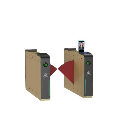 China Multi Function Passage Recognition Wing Barrier Turnstile Access Control System for sale