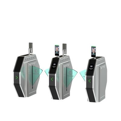China Safety Passage Wing Barrier Turnstile Gate Access Control for Secure Pedestrian Entry for sale