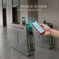 China NFC Recognition Access Control Wing Barrier Turnstile Gate System for Mobile Phone for sale