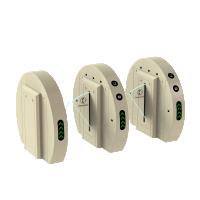 China RFID Recognition Access Control Wing Barrier Turnstile Gate System for Office Building for sale